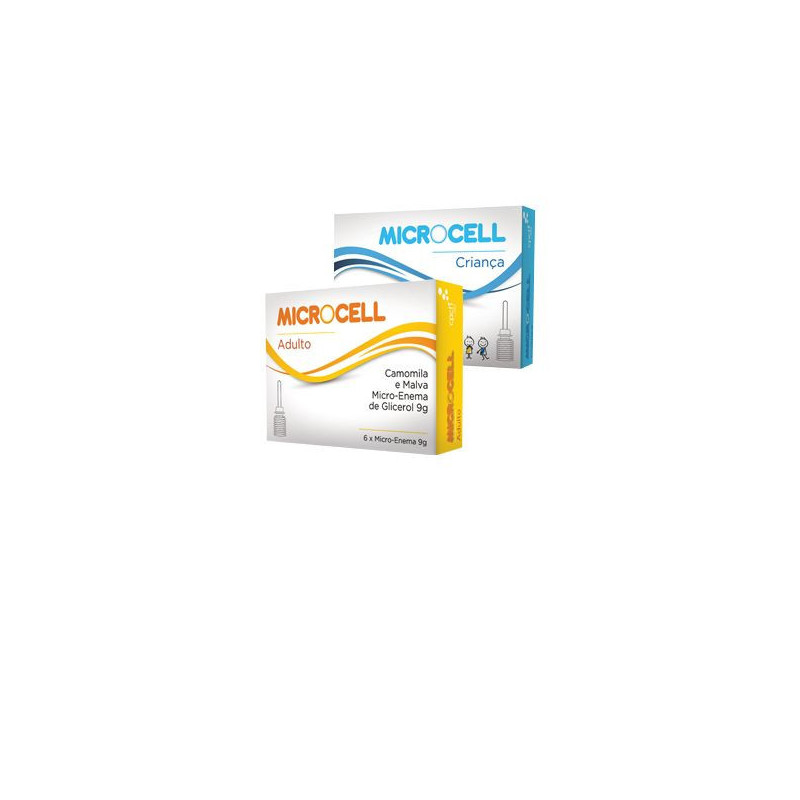 Microcell Adulto Micro Enema 9Gx6 | Farmácia d'Arrábida