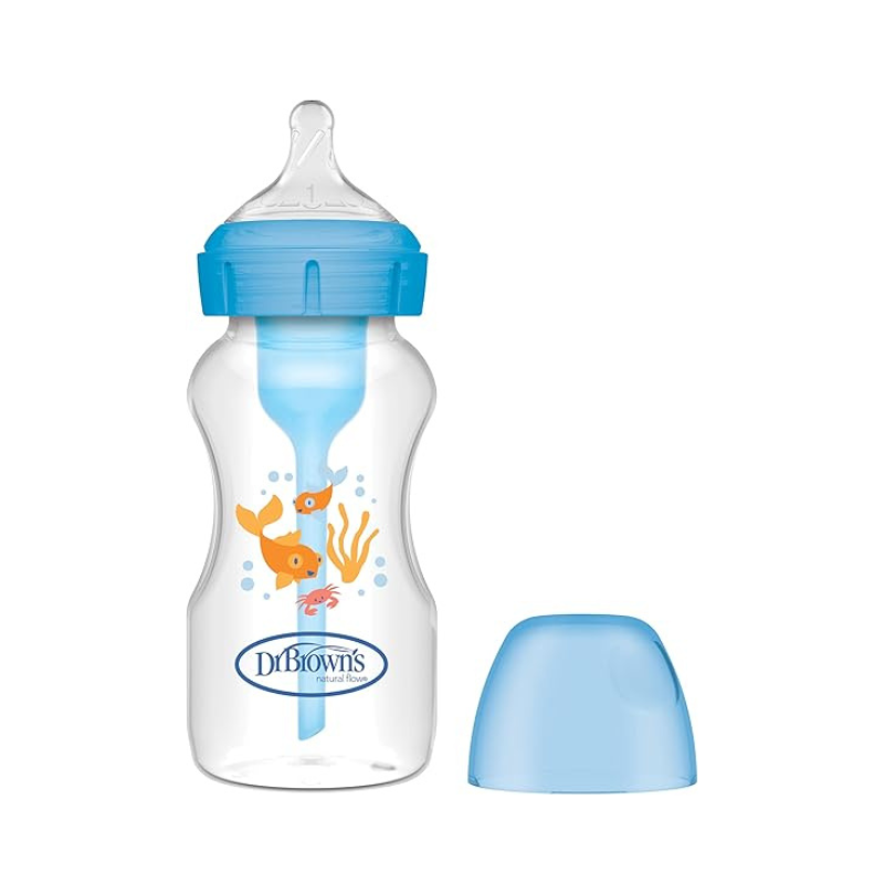 Dr. Brown's Biberão Anti-Cólicas Options+ 0M+ 270ml | Farmácia d'Arrábida